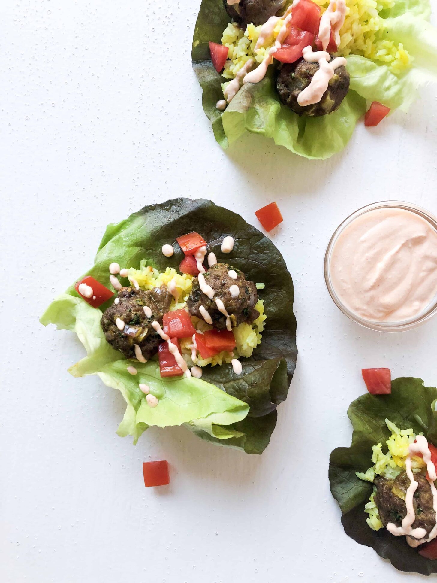 Moroccan Kefta Lettuce Wraps | Salima's Kitchen