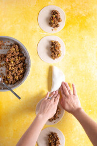 Empanadillas (fried Puerto Rican turnovers) - Salima's Kitchen