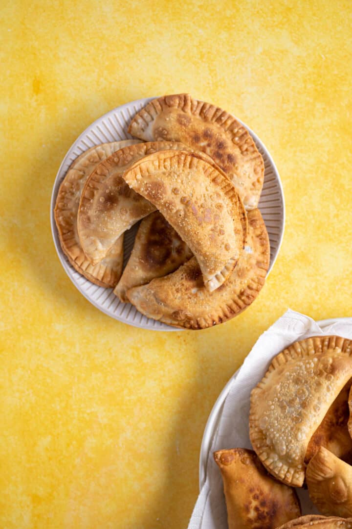 Empanadillas (fried Puerto Rican turnovers) - Salima's Kitchen