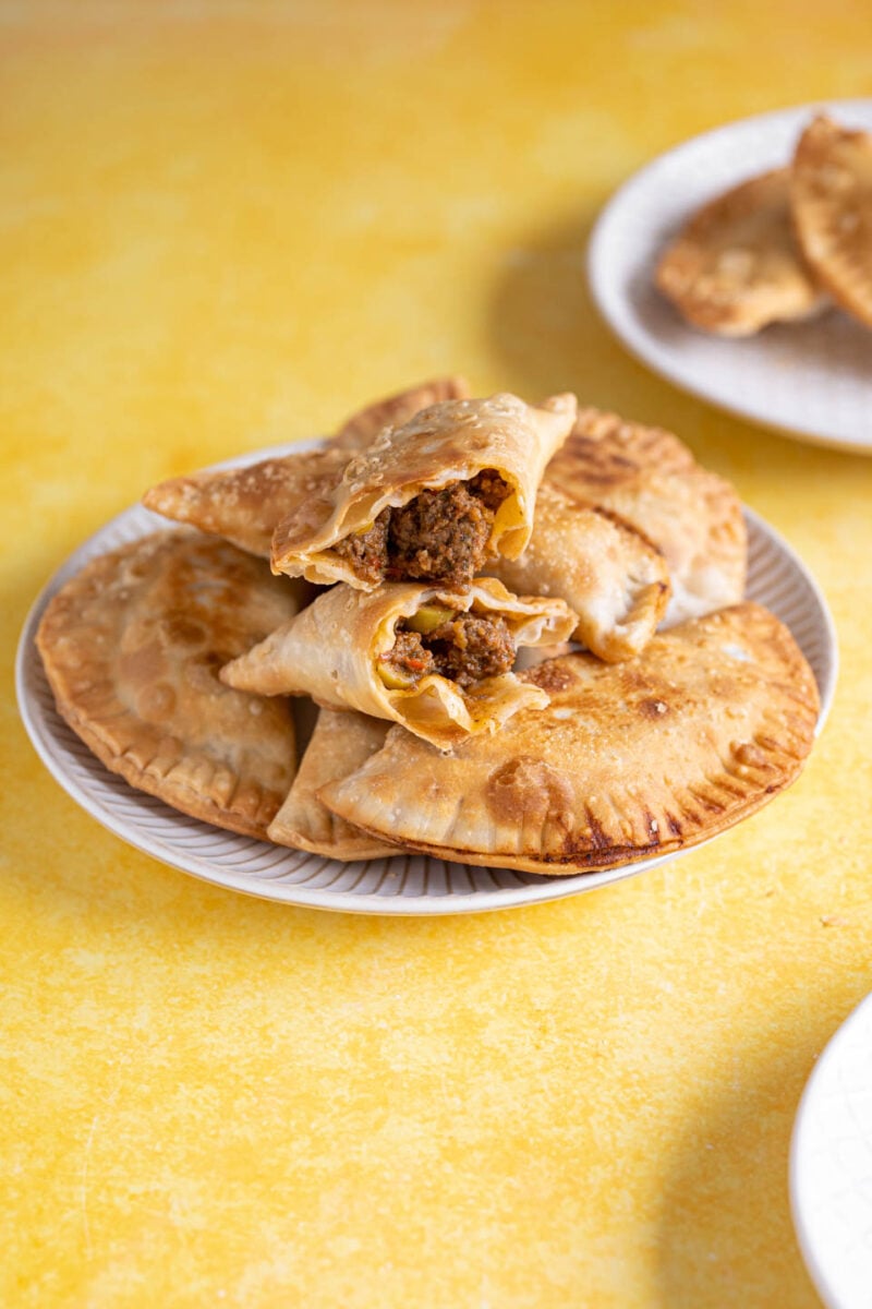 Empanadillas (fried Puerto Rican turnovers) - Salima's Kitchen