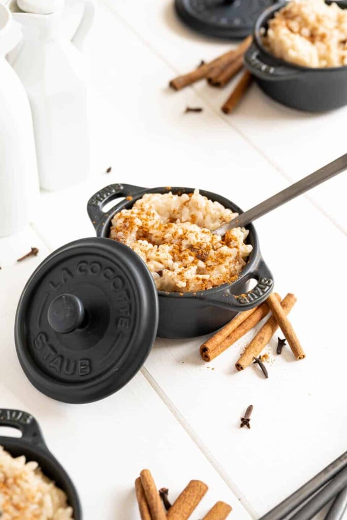 Puerto Rican Coconut Rice Pudding (Arroz con Dulce) | Salima's Kitchen