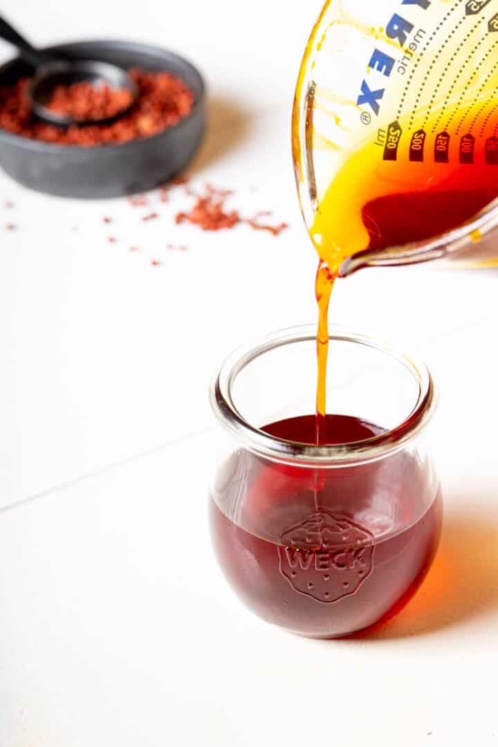 Traditional Puerto Rican Achiote Oil - Salima's Kitchen