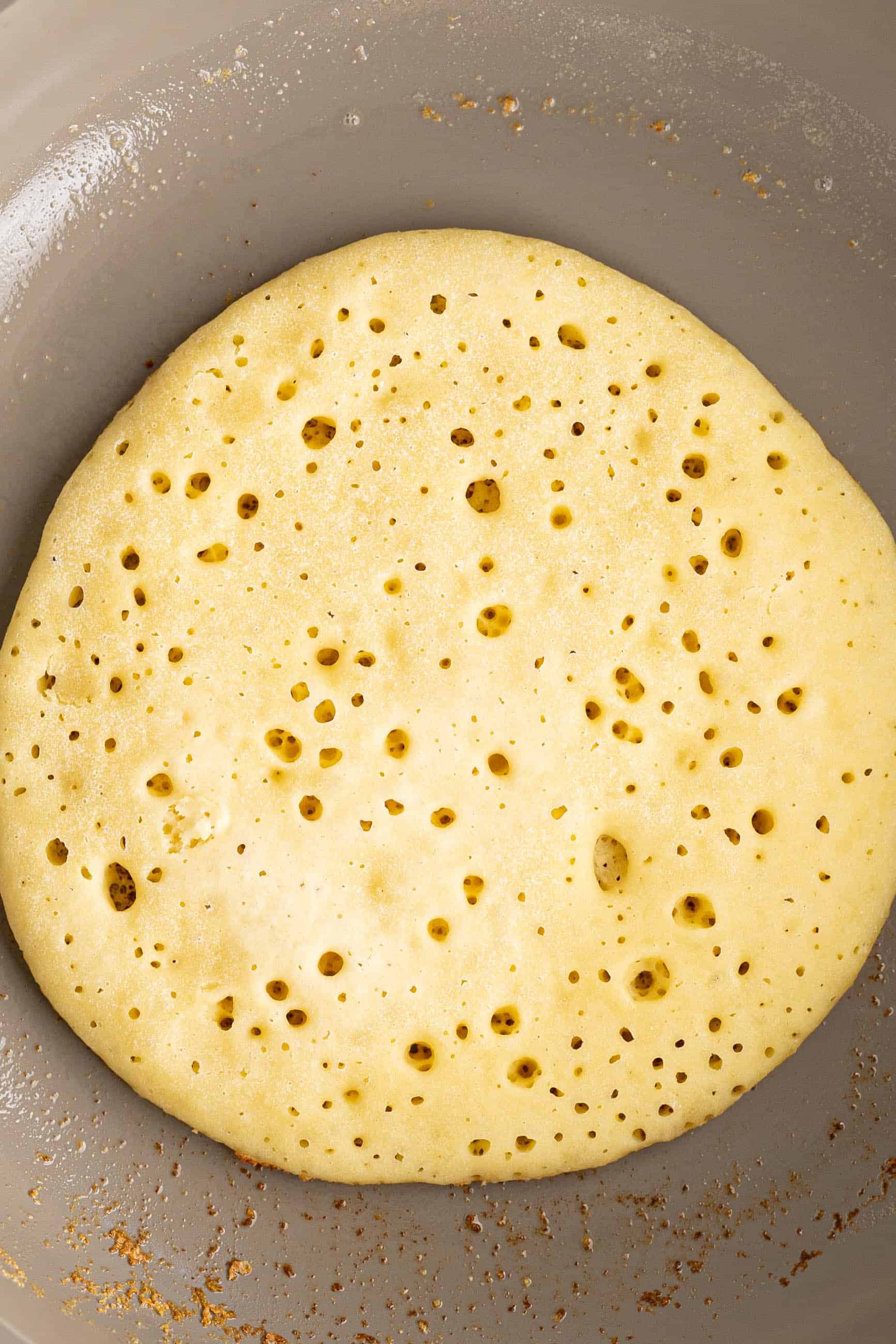 Baghrir (Light Moroccan Semolina Pancakes) | Salima's Kitchen