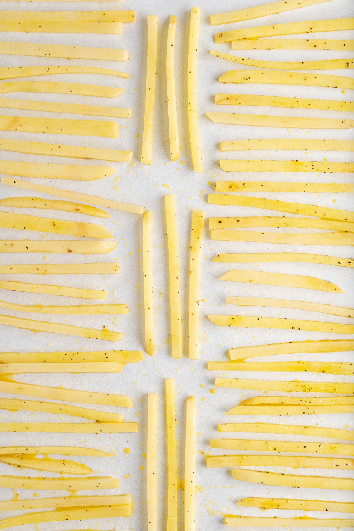 Favorite Oven Baked Lemon Pepper Fries | Salima's Kitchen