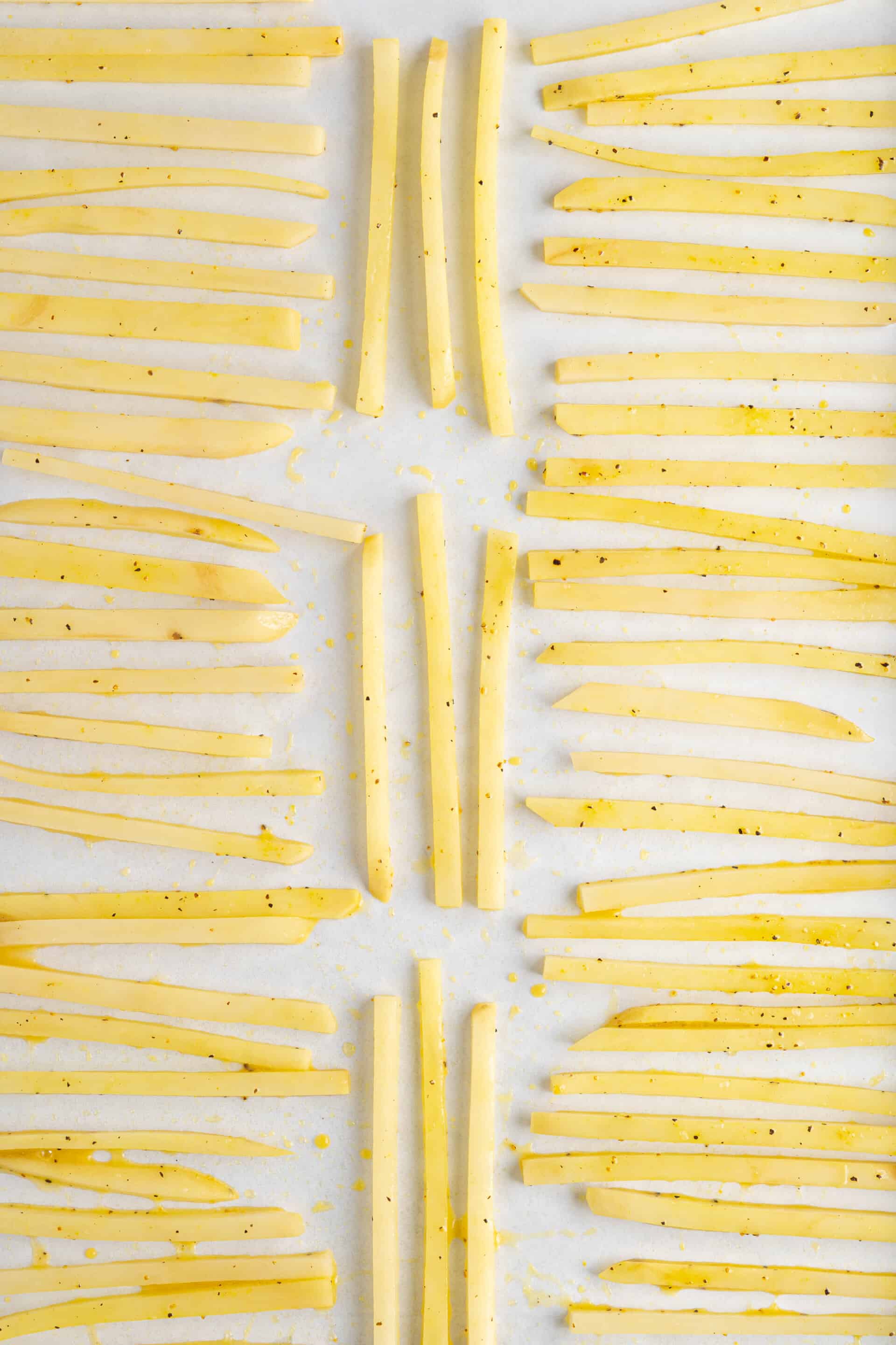 Favorite Oven Baked Lemon Pepper Fries | Salima's Kitchen