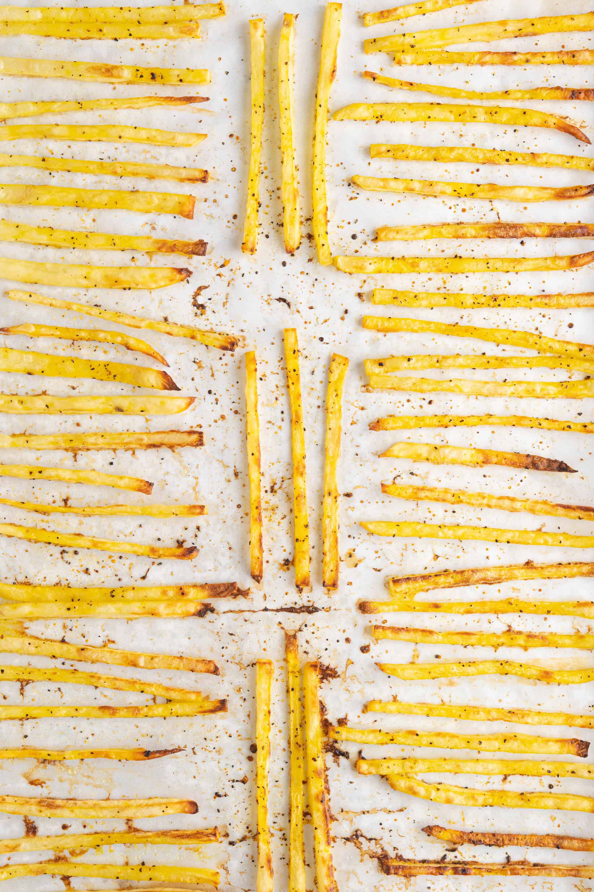 Favorite Oven Baked Lemon Pepper Fries | Salima's Kitchen