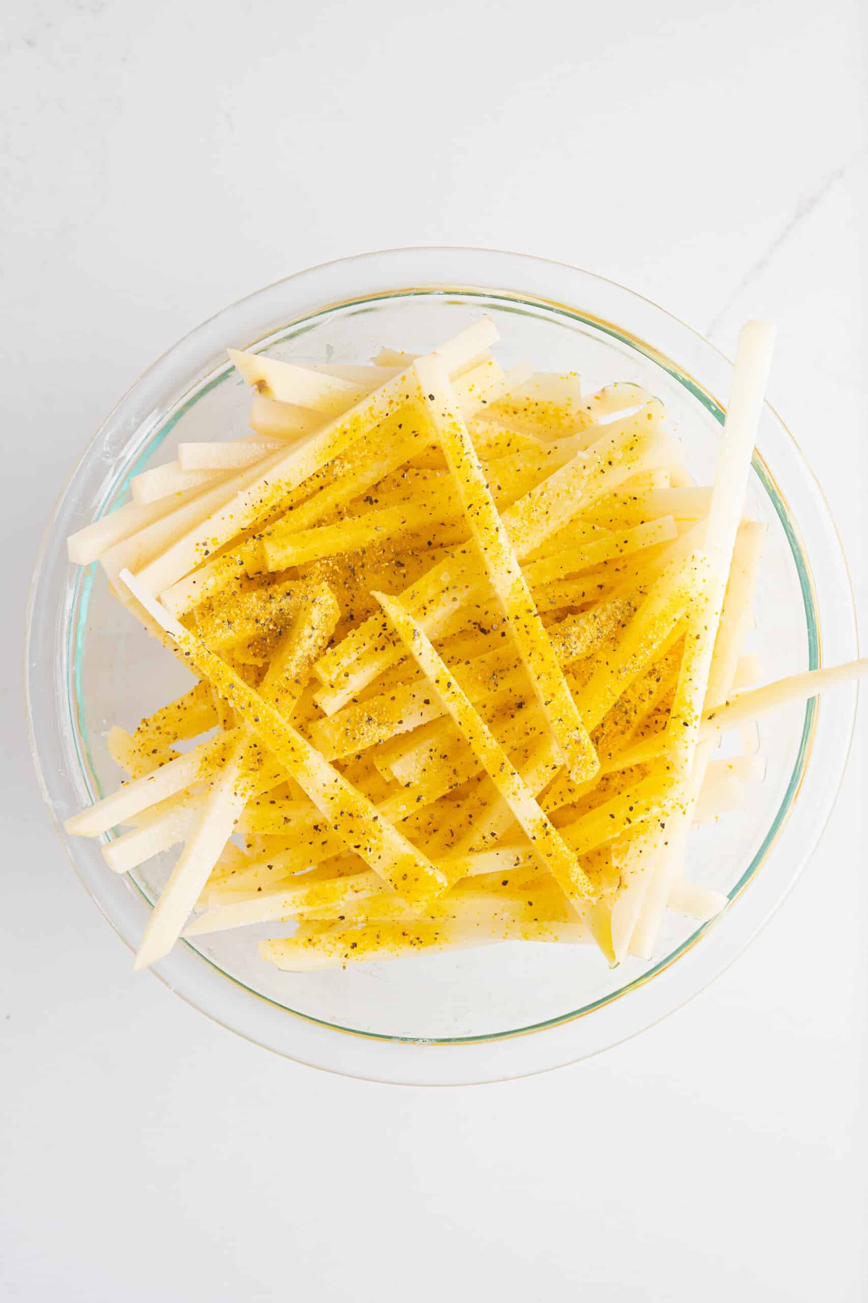 Favorite Oven Baked Lemon Pepper Fries | Salima's Kitchen