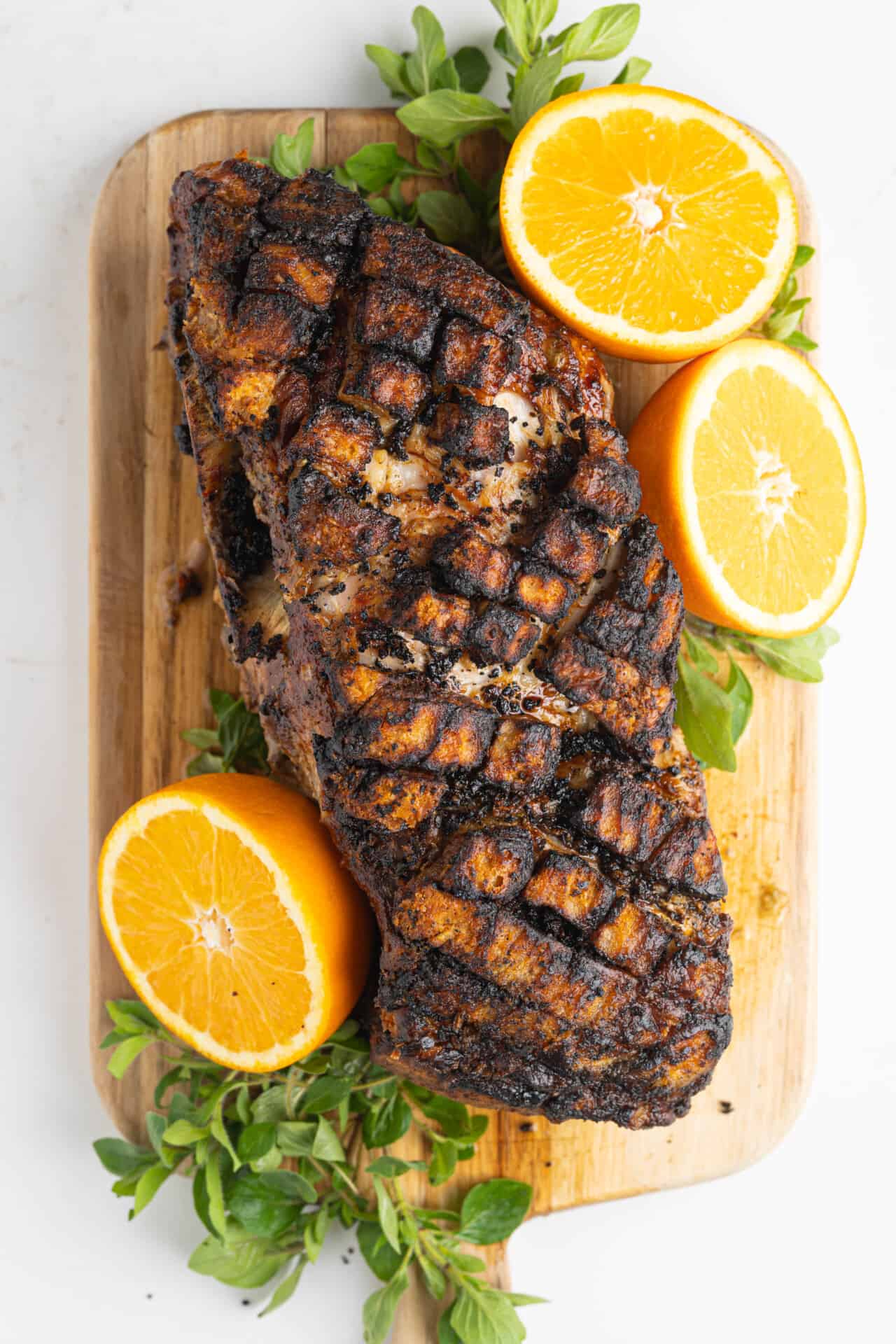 8 Hour Moist Tender Puerto Rican Pernil Recipe | Salima's Kitchen