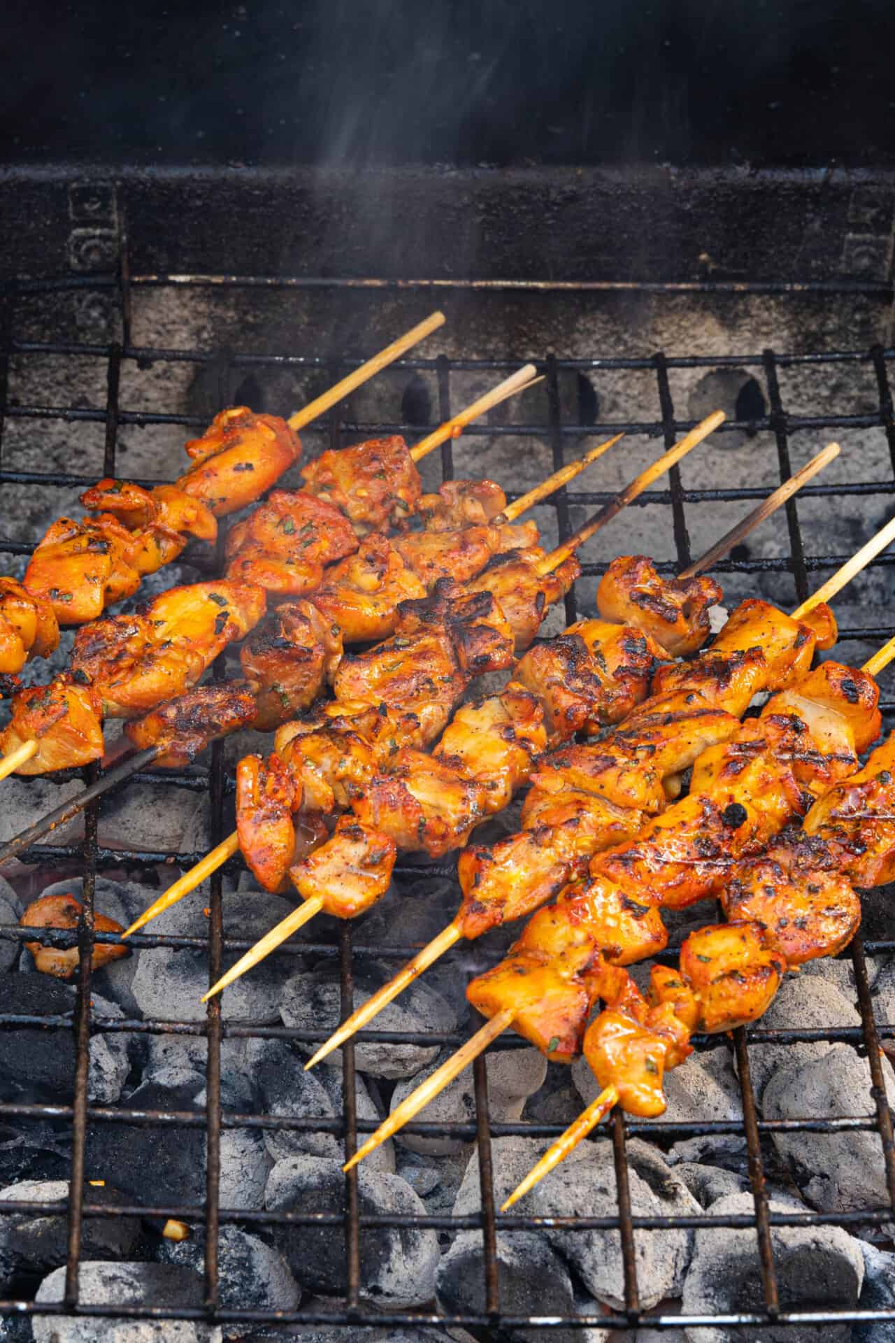 Grilled Puerto Rican Pinchos de Pollo (Chicken Skewers) | Salima's Kitchen
