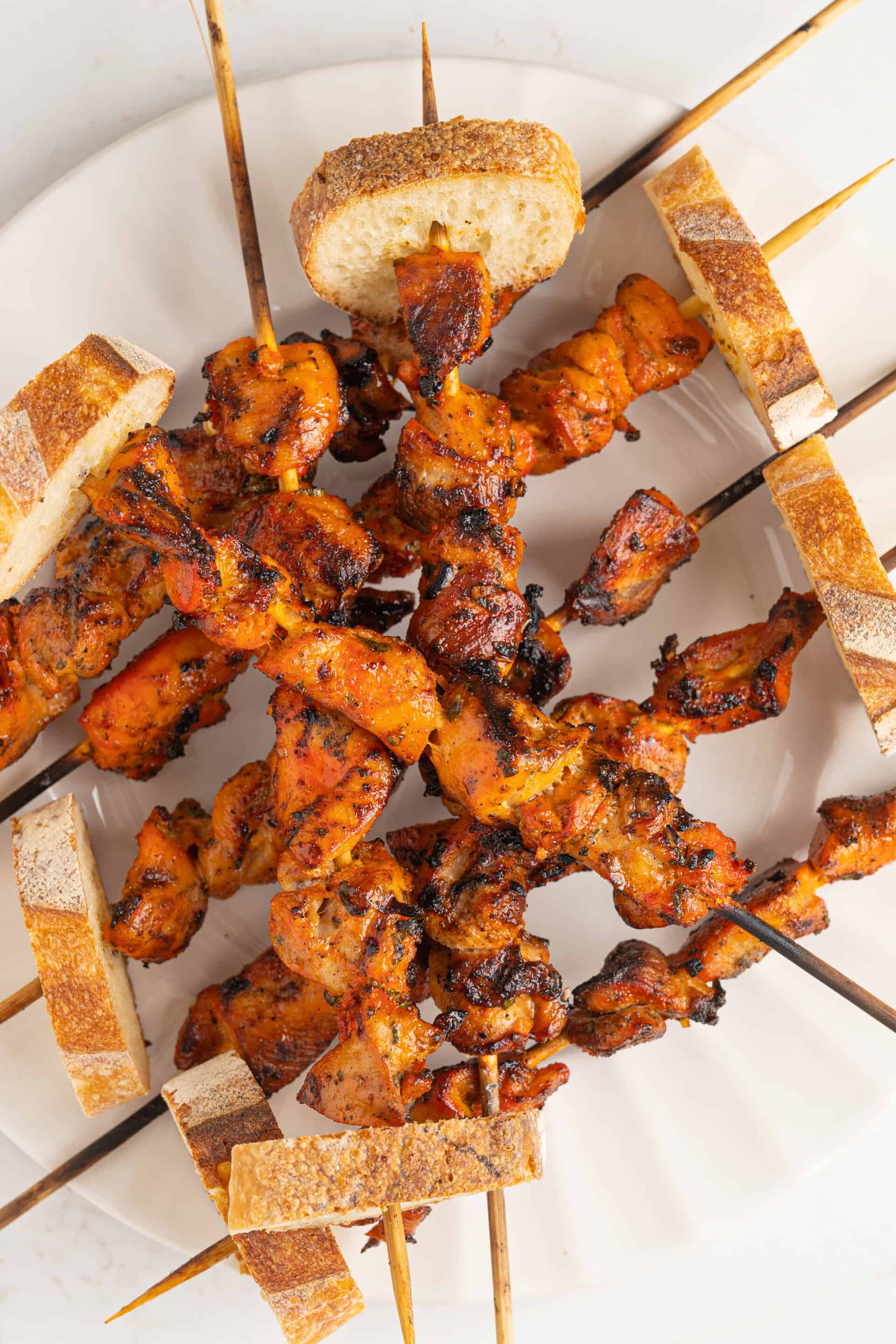 Grilled Puerto Rican Pinchos de Pollo (Chicken Skewers) | Salima's Kitchen