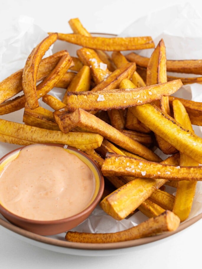 Crispy Baked 3 Ingredient Yuca Fries (Cassava Fries) | Salima's Kitchen