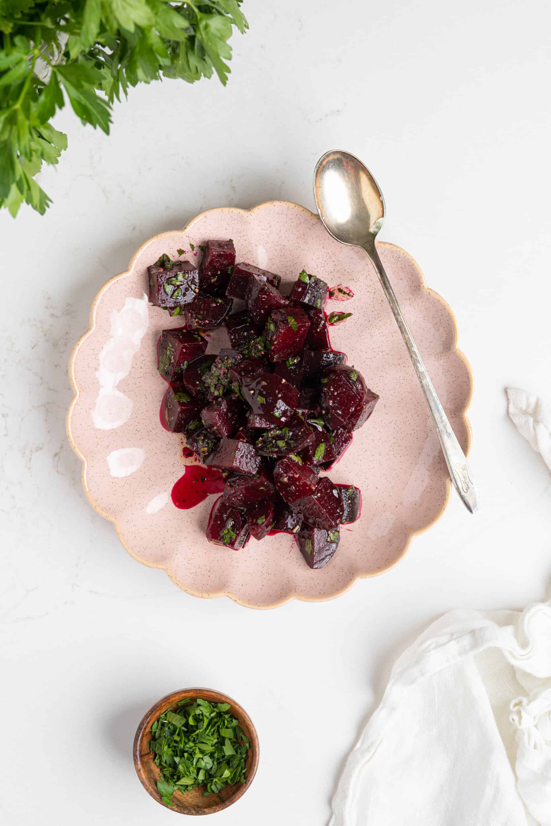 Classic Roasted Moroccan Beet Salad | Salima's Kitchen