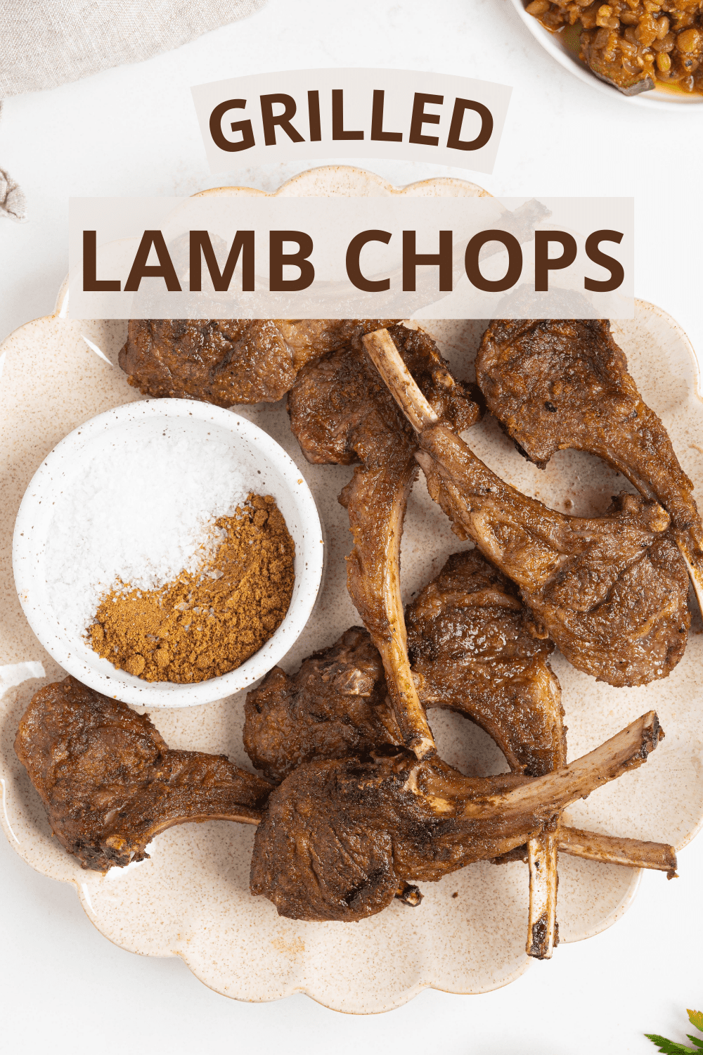 Grilled Lamb Chops with Cumin and Salt | Salima's Kitchen
