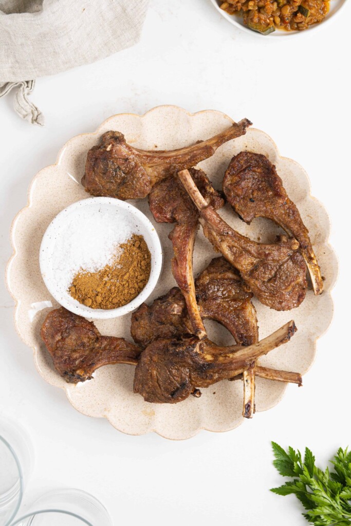 Grilled Lamb Chops with Cumin and Salt | Salima's Kitchen