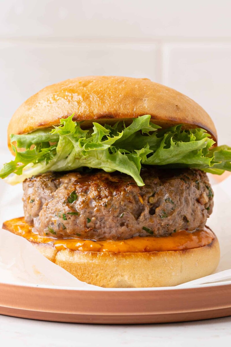 Harissa Burgers with Lamb | Sponsored by O-Live & Co.