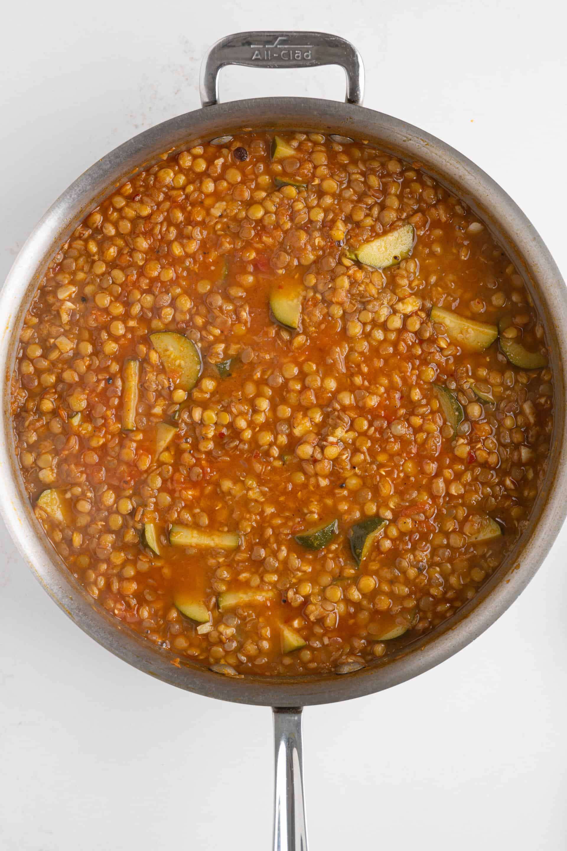 Classic Moroccan Lentil Salad | Salima's Kitchen