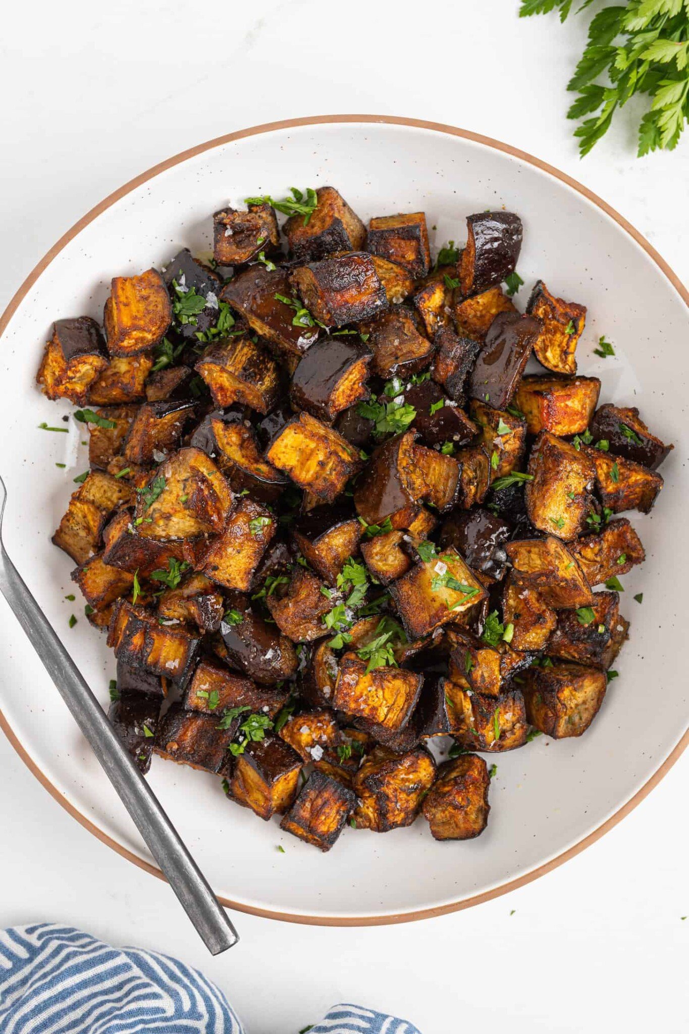 30 Minute Moroccan Roasted Eggplant | Salima's Kitchen