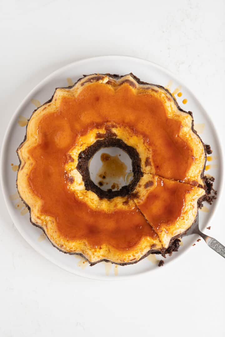 ChocoFlan (The Impossible Layered Cake) | Salima's Kitchen