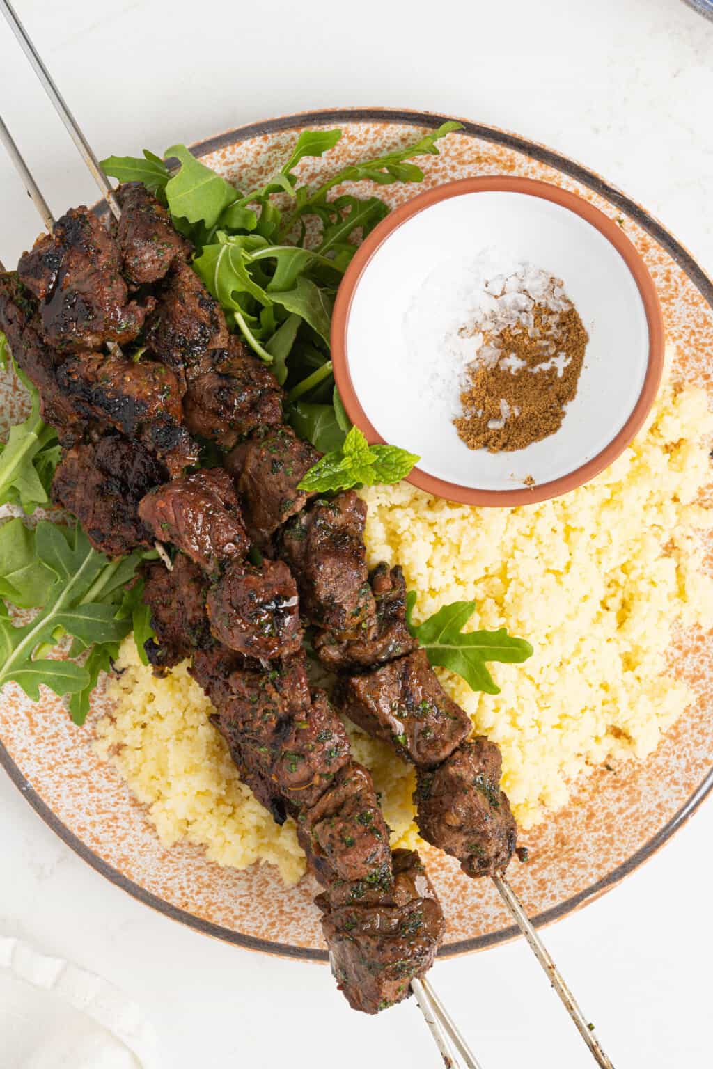 Grilled Lamb Kebabs with Preserved Lemon | Salima's Kitchen