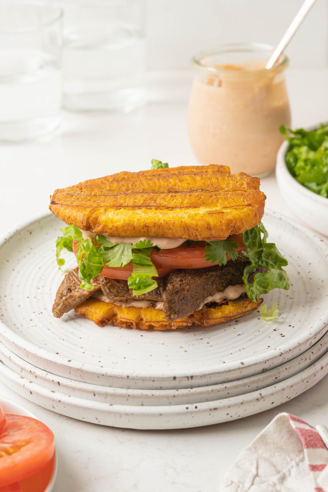 30 Minute Jibarito (Plantain Sandwich) | Salima's Kitchen
