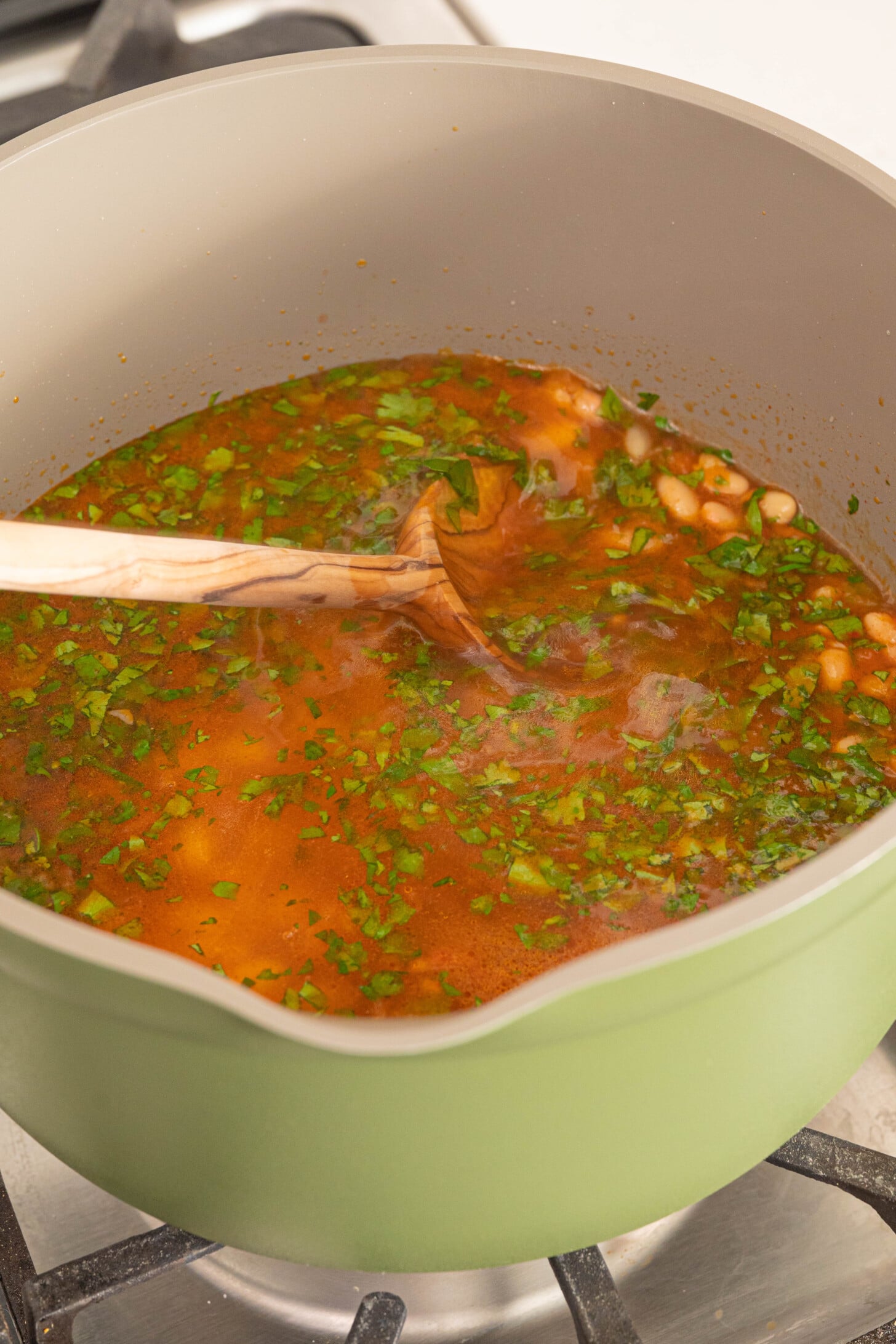 Loubia (Moroccan Stewed White Beans) | Salima's Kitchen