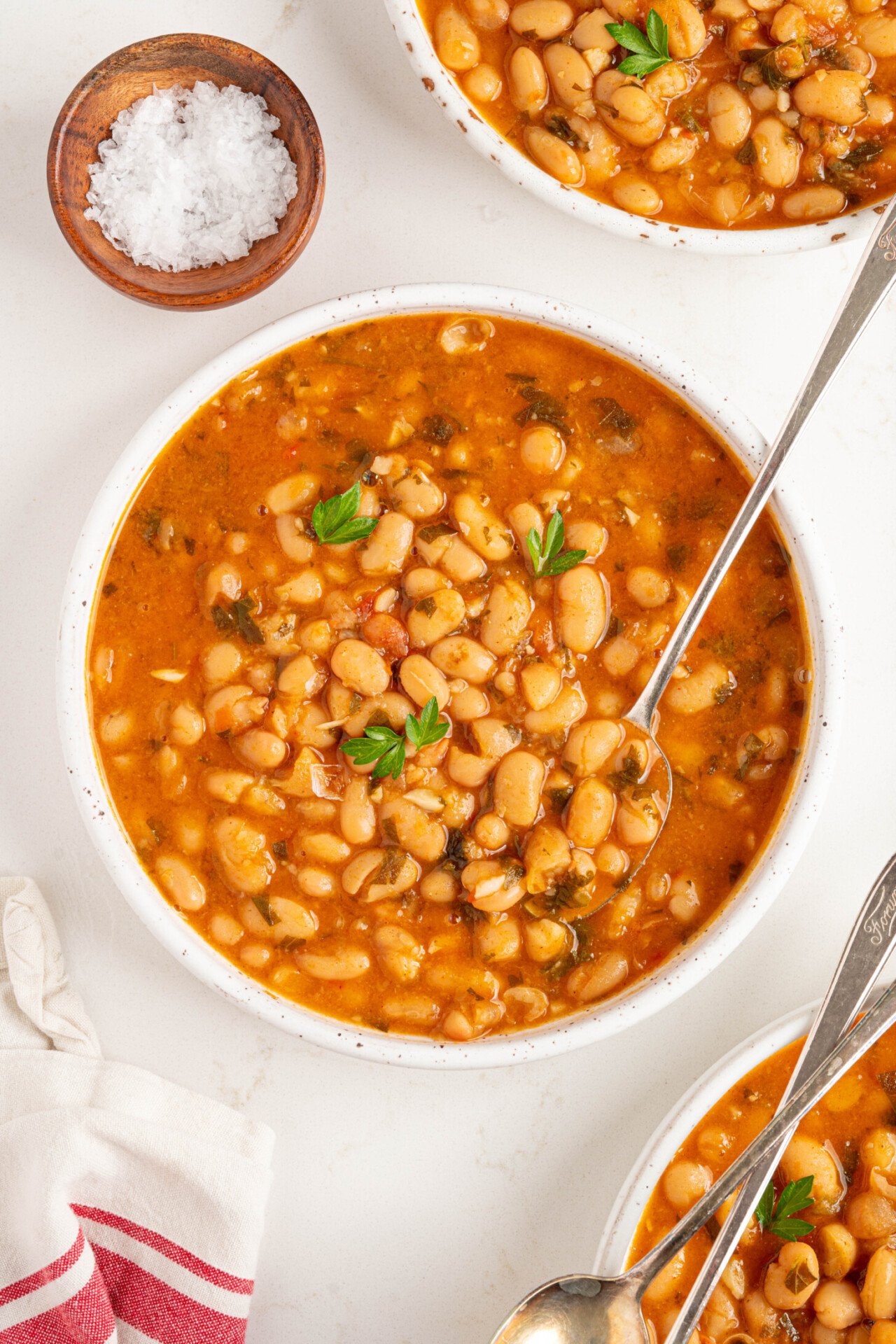 Loubia (Moroccan Stewed White Beans) | Salima's Kitchen
