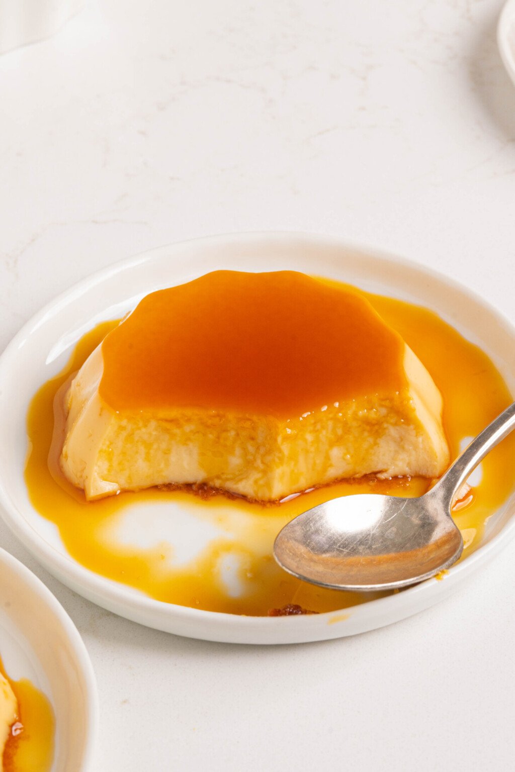 Classic Puerto Rican Flan Recipe | Salima's Kitchen