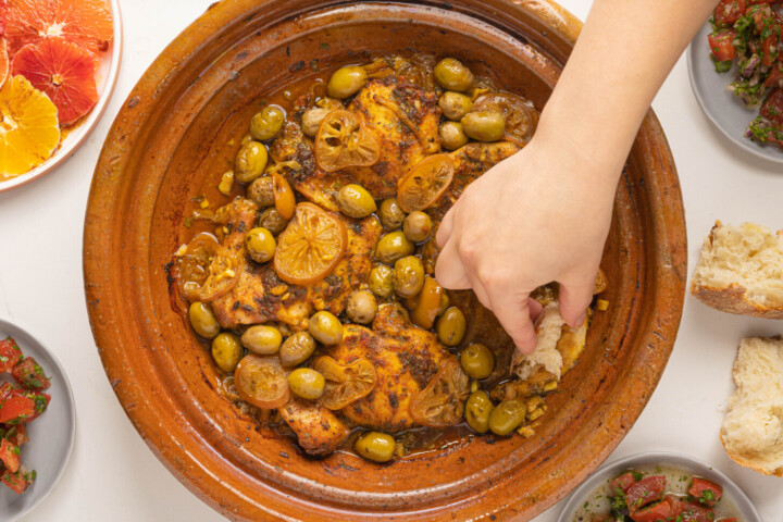 How to Serve a Tagine: Moroccan Style | Salima's Kitchen