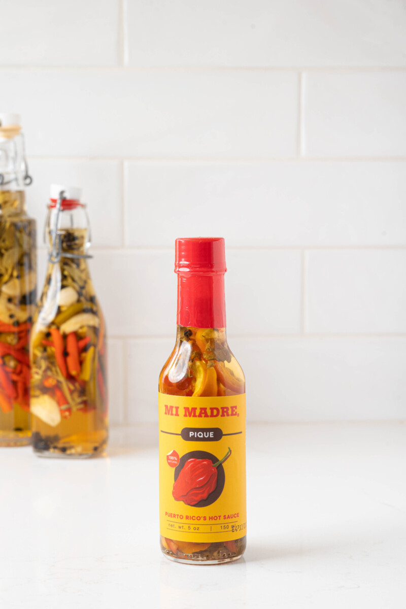 10 Minute Pique (Puerto Rican Hot Sauce) | Salima's Kitchen