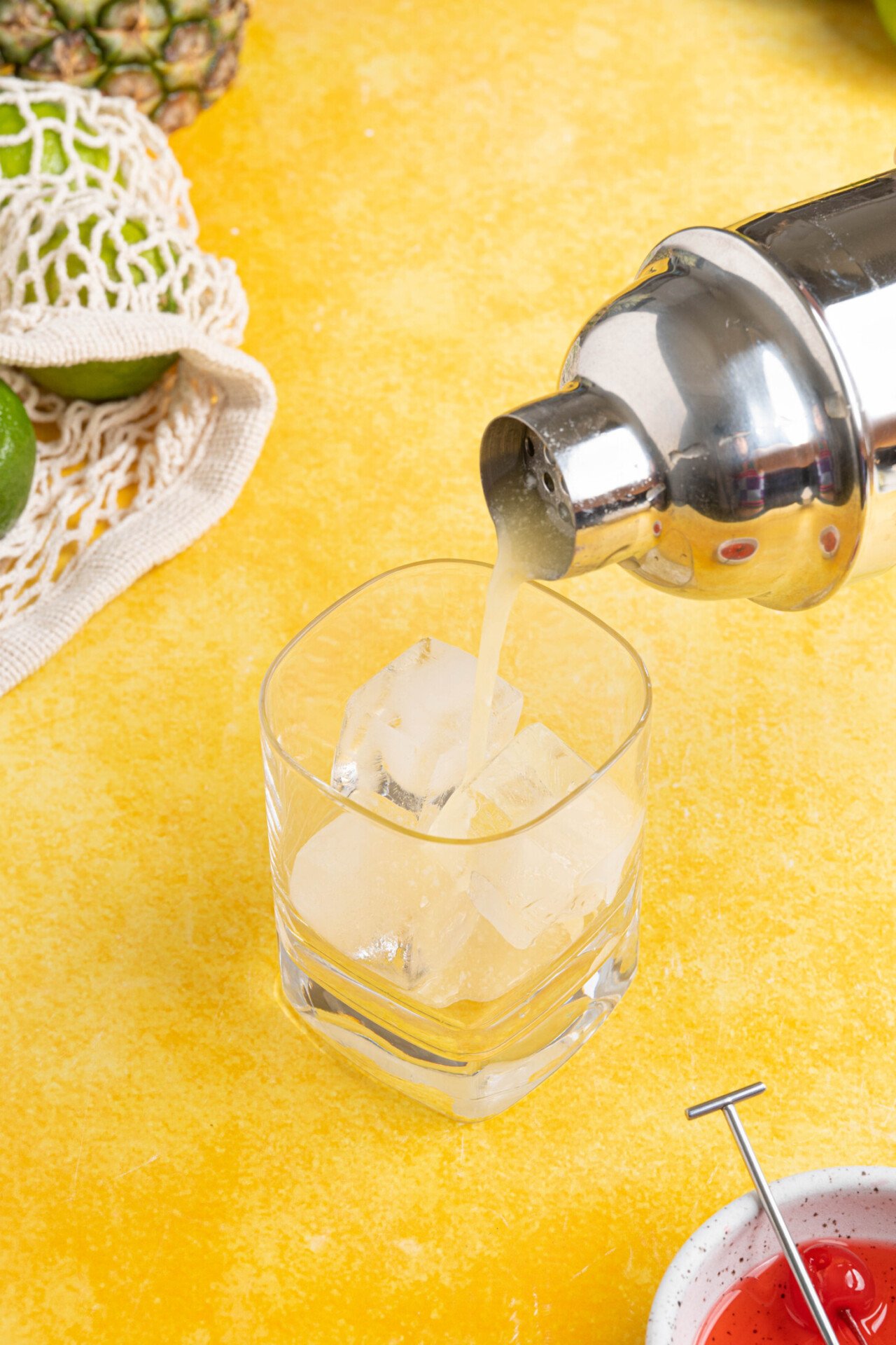 Pina Colada on the Rocks (Shaken not Blended) - Salima's Kitchen