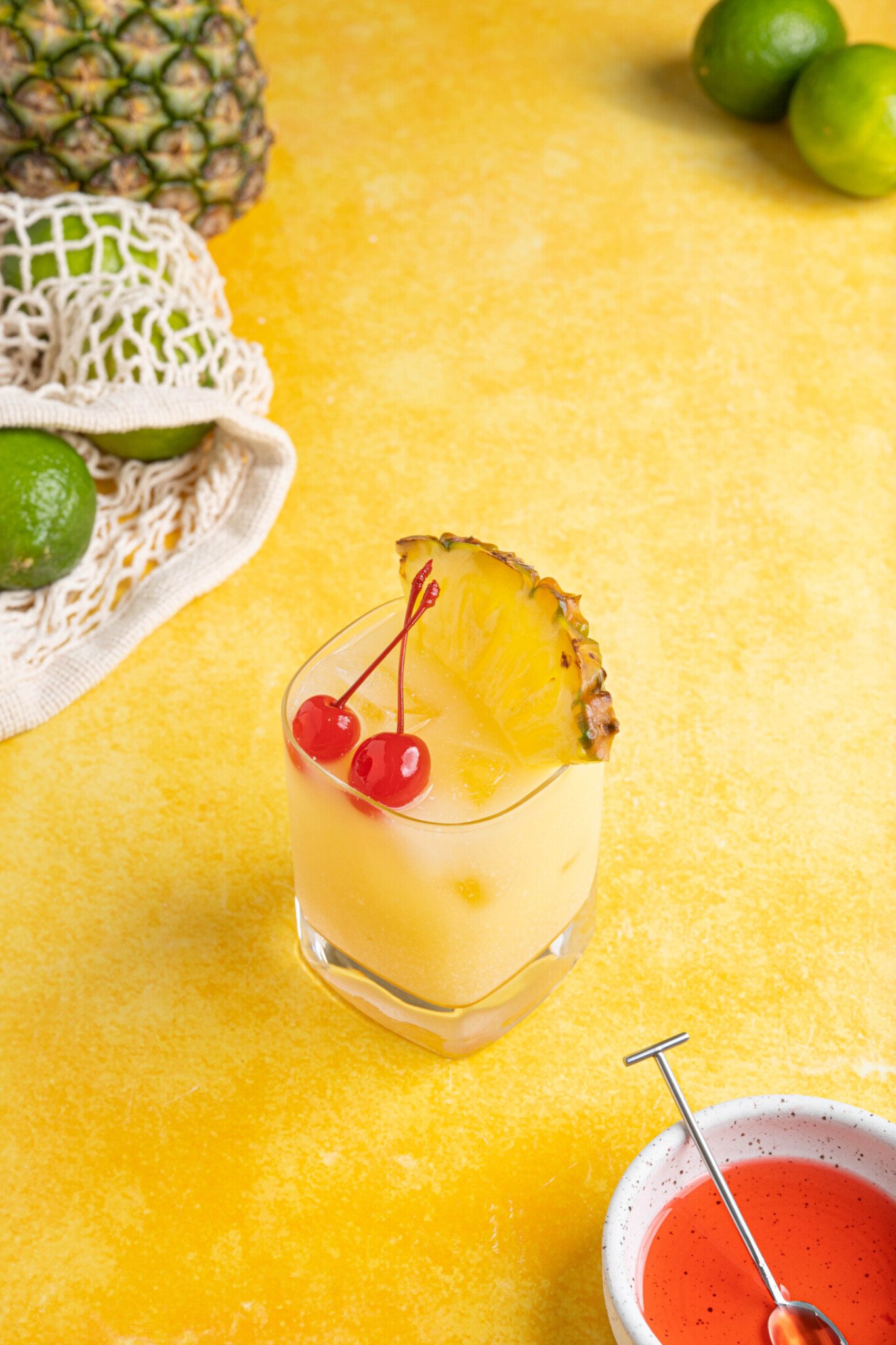 Pina Colada on the Rocks (Shaken not Blended) - Salima's Kitchen