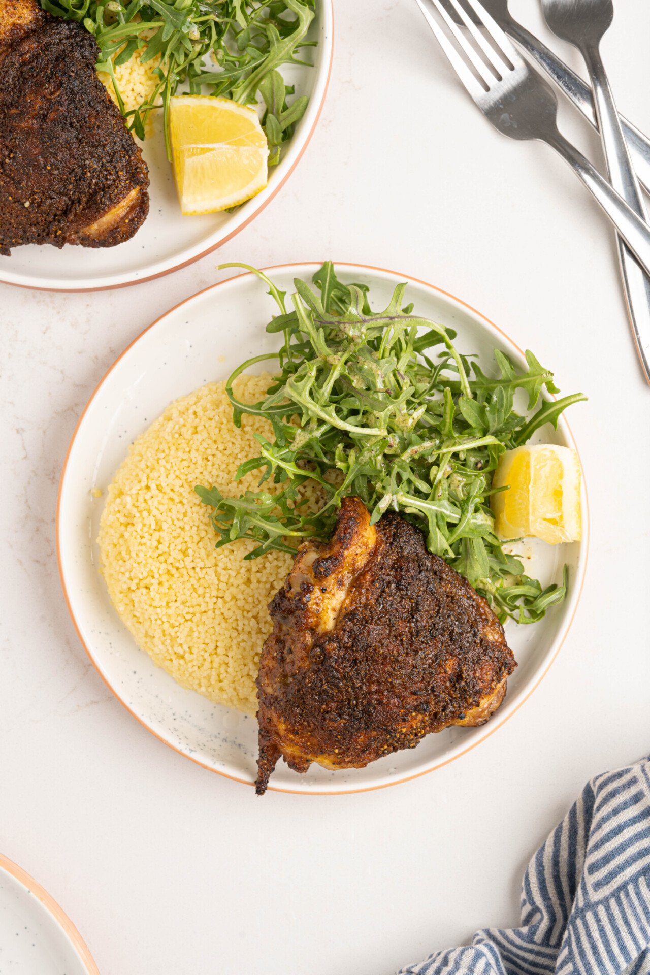 Roasted Ras El Hanout Chicken Thighs (3 Ingredients) | Salima's Kitchen