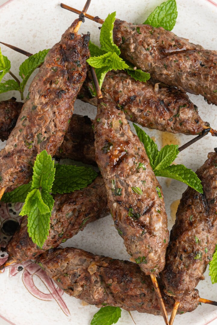 30-Minute Grilled Moroccan Kefta (Brochettes) | Salima's Kitchen