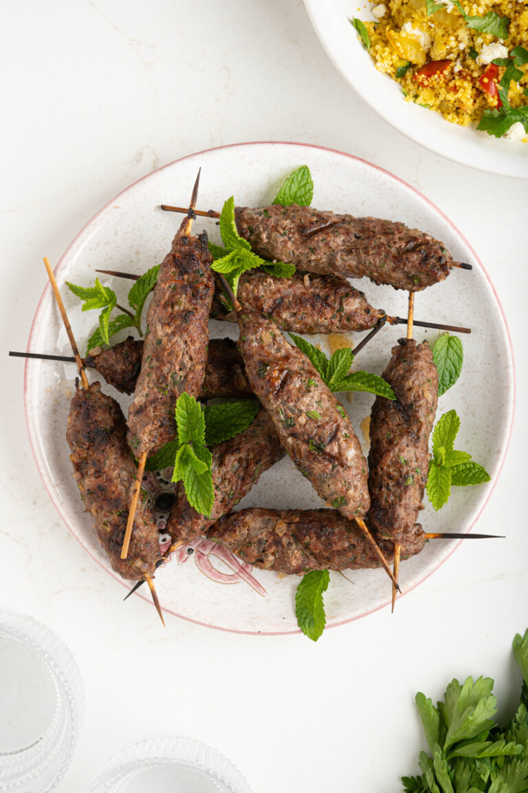 30-Minute Grilled Moroccan Kefta (Brochettes) | Salima's Kitchen