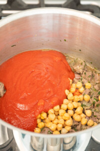 Traditional Moroccan Harira (Lentil & Chickpea Soup)