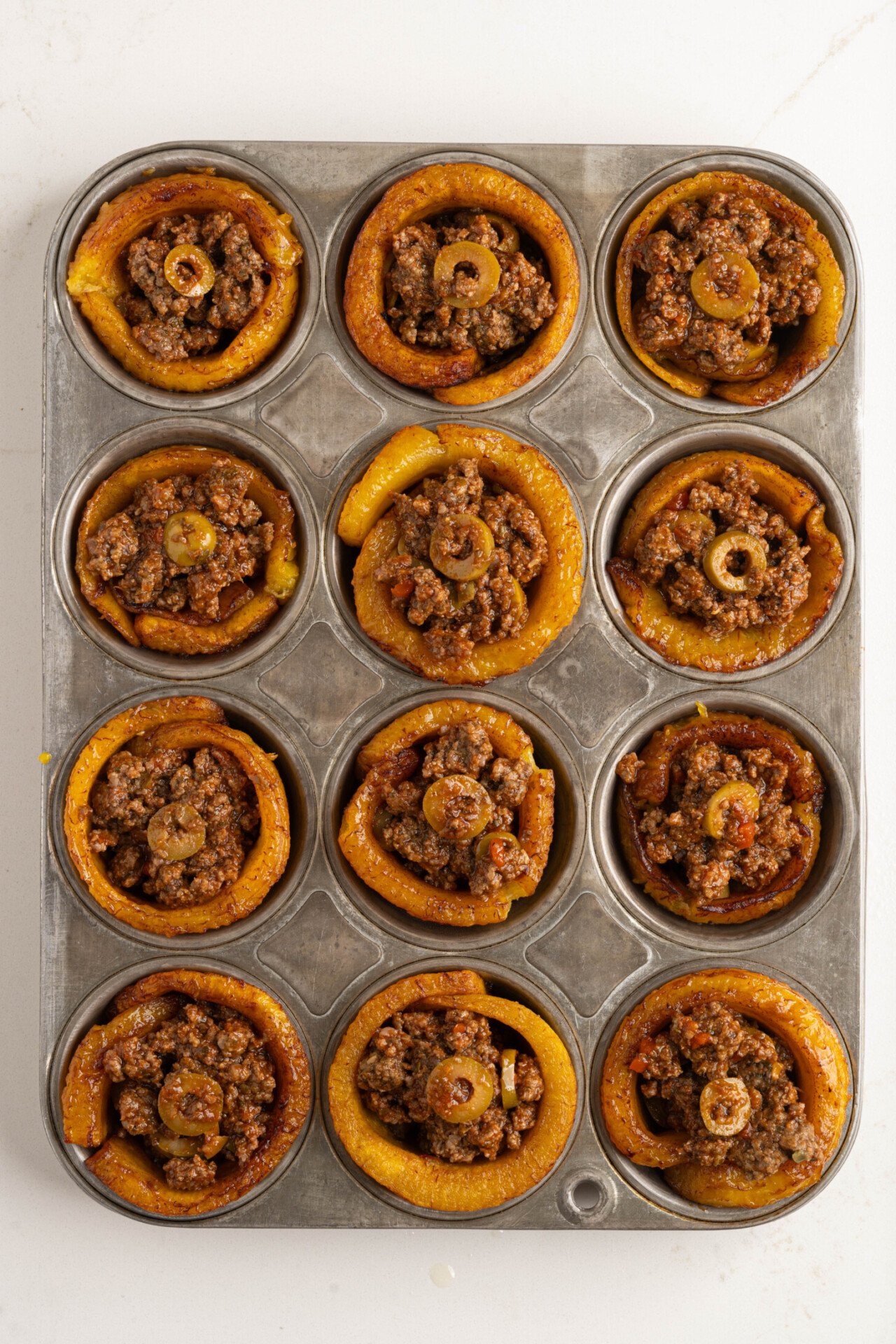 Puerto Rican Piononos (Plantain Cups) - Salima's Kitchen
