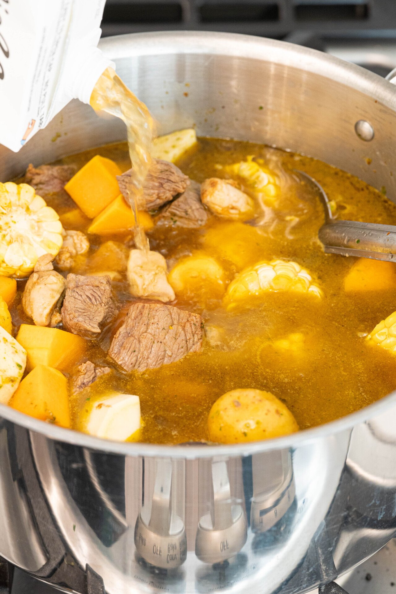 Stewed Sancocho (Puerto Rican Beef & Root Veggie Stew) | Salima's Kitchen