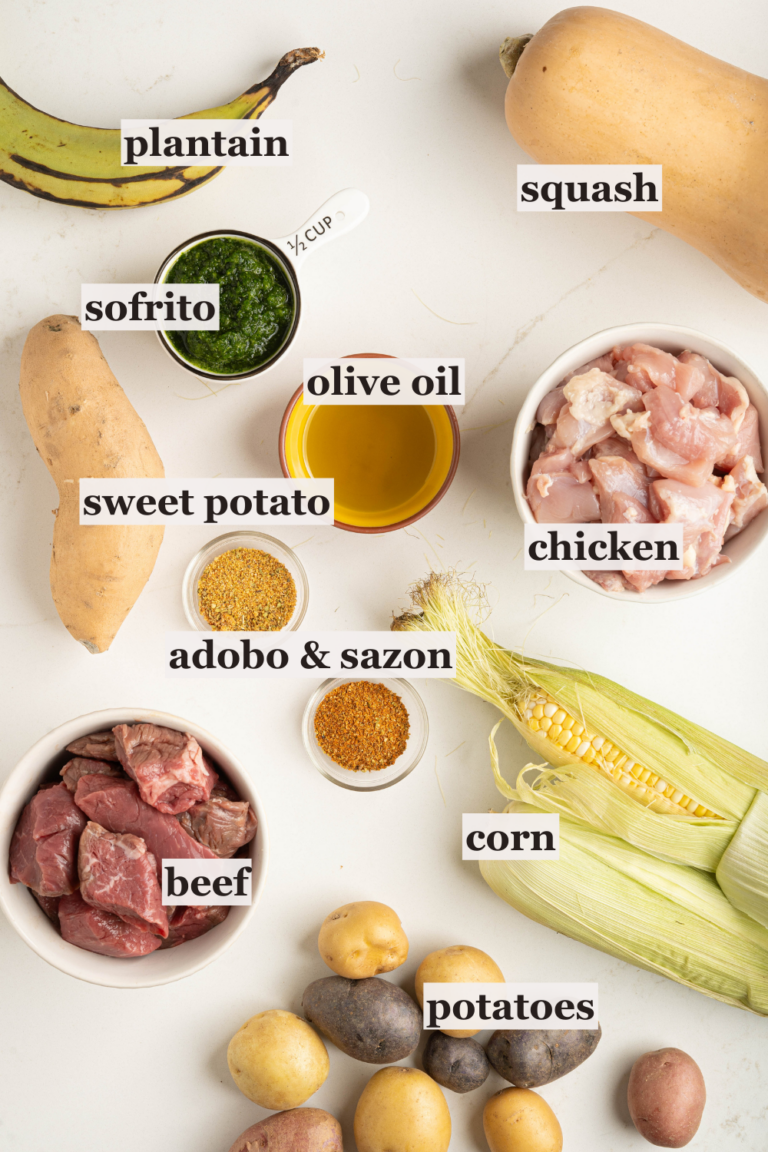 Stewed Sancocho (Puerto Rican Beef & Root Veggie Stew) | Salima's Kitchen