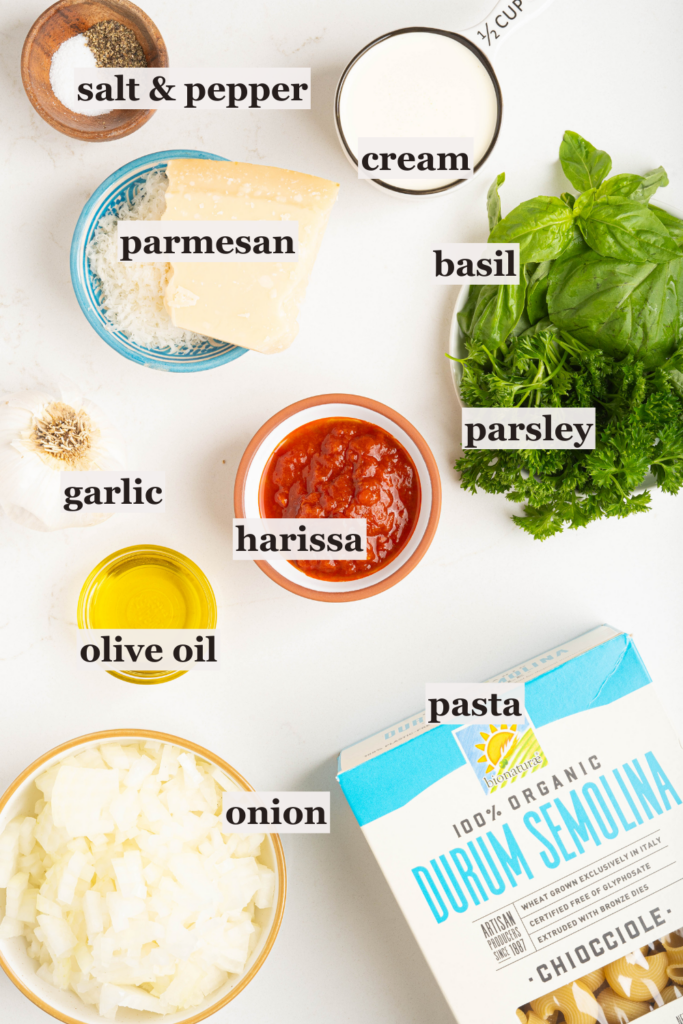 30-Minute Creamy Harissa Pasta | Salima's Kitchen