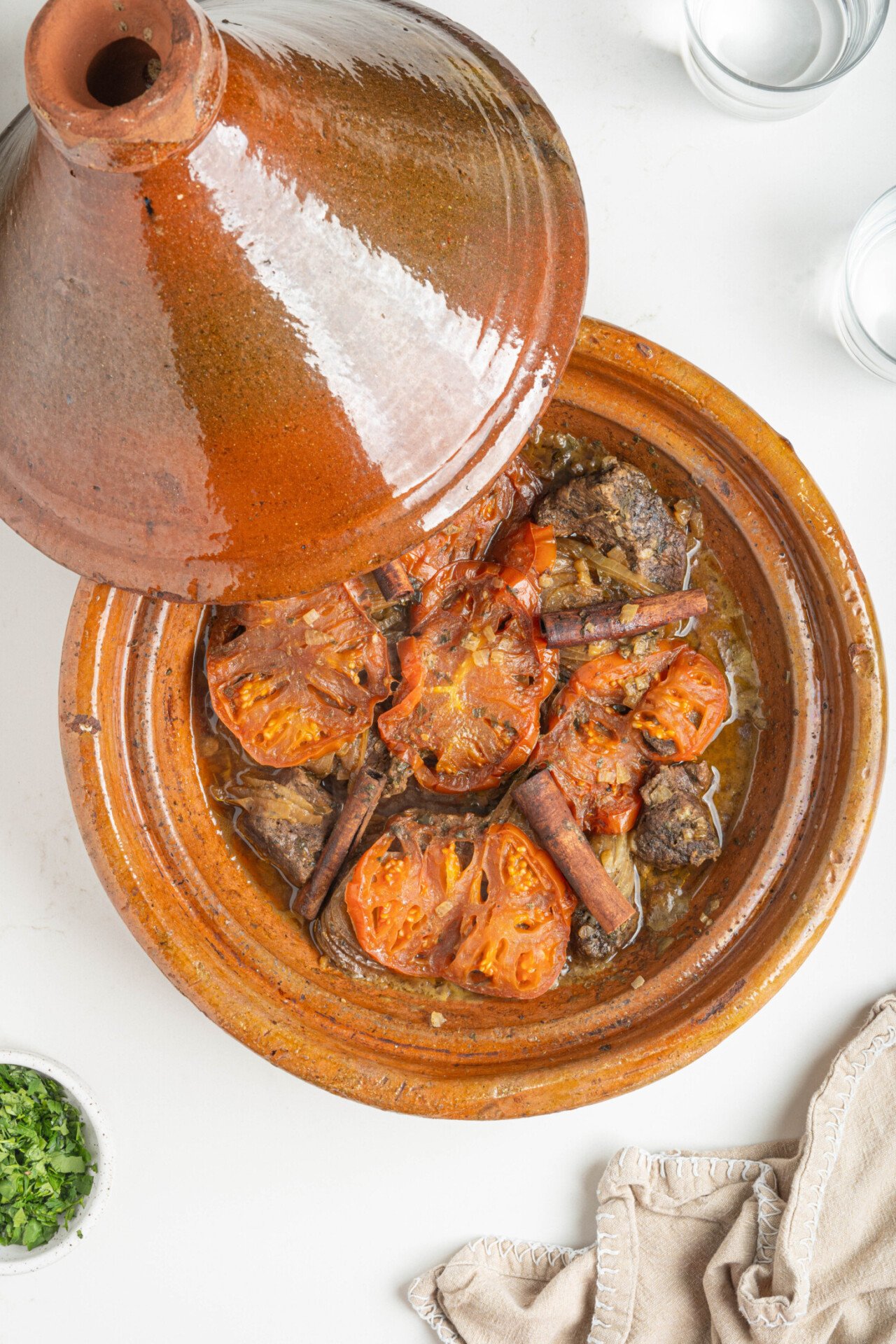 Moroccan Beef Tagine (Beef Stew with Tomatoes & Onions) | Salima's Kitchen