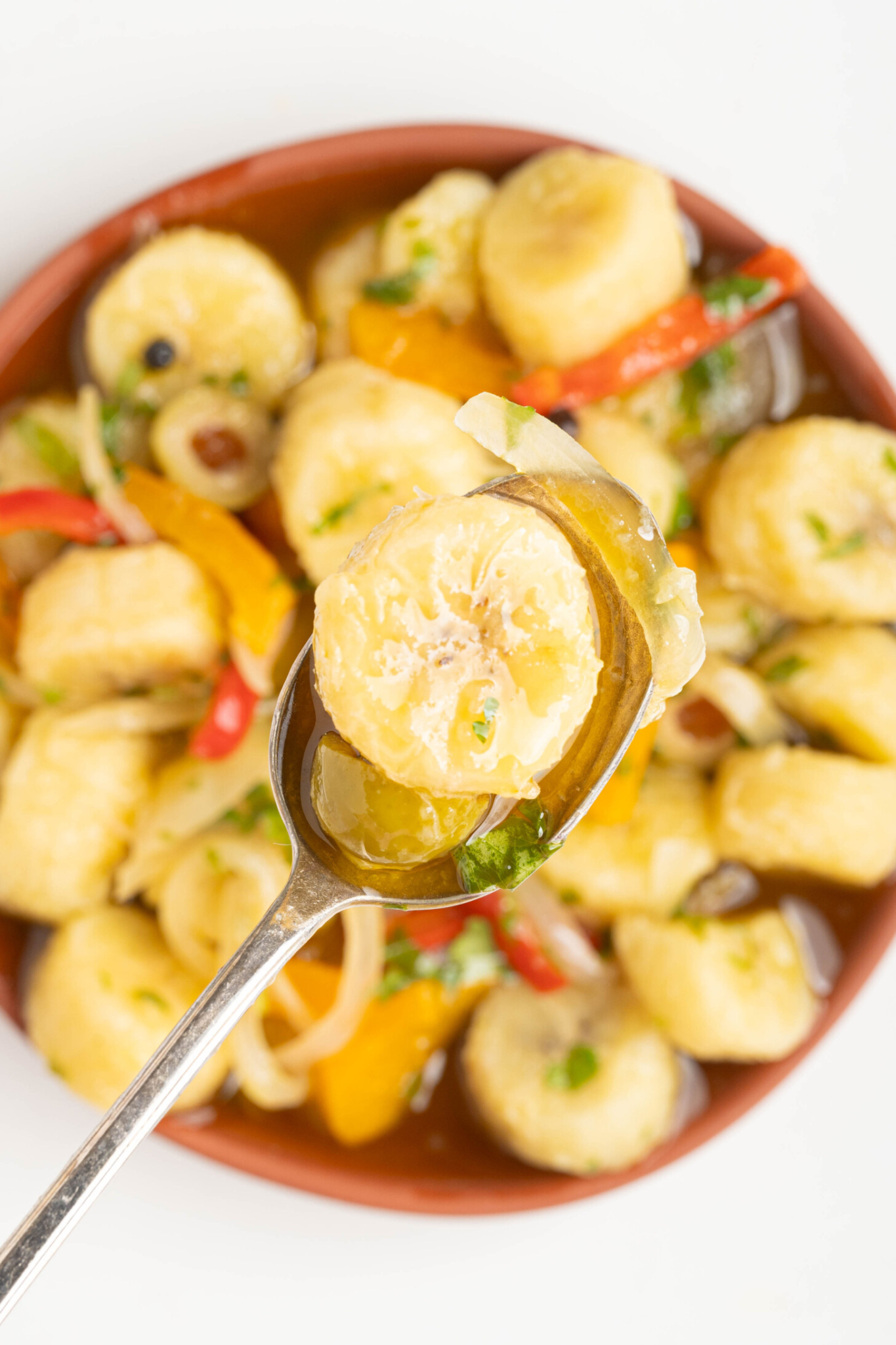 Guineos en Escabeche (Pickled Green Bananas) | Salima's Kitchen