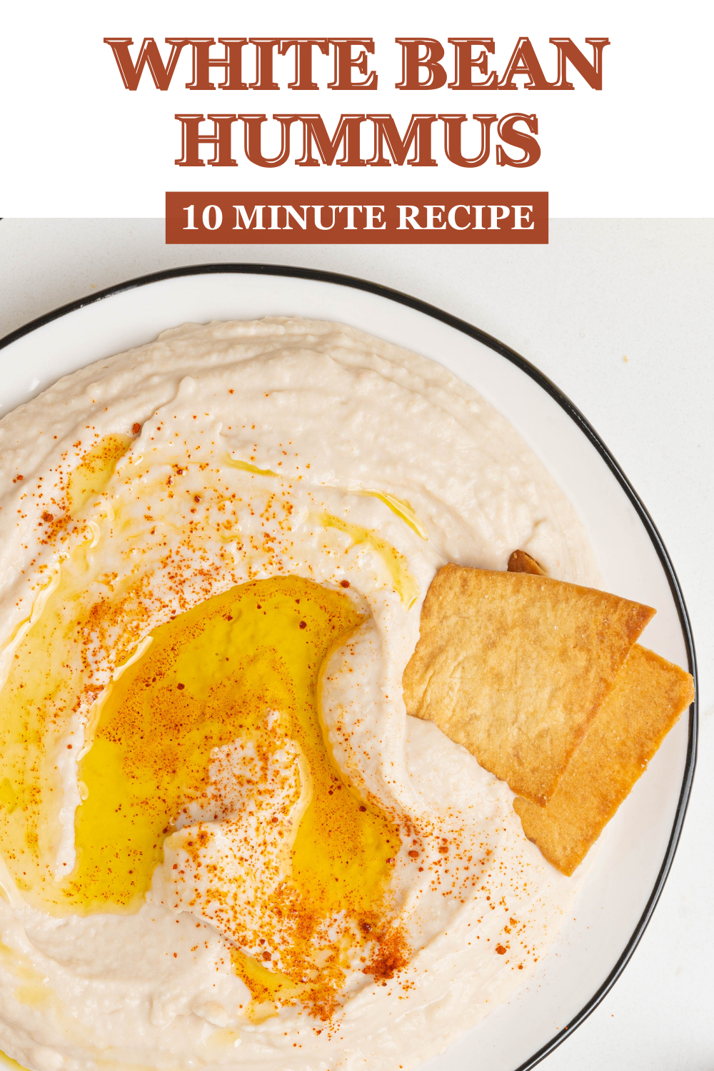 10-Minute White Bean Hummus (with Tahini) | Salima's Kitchen