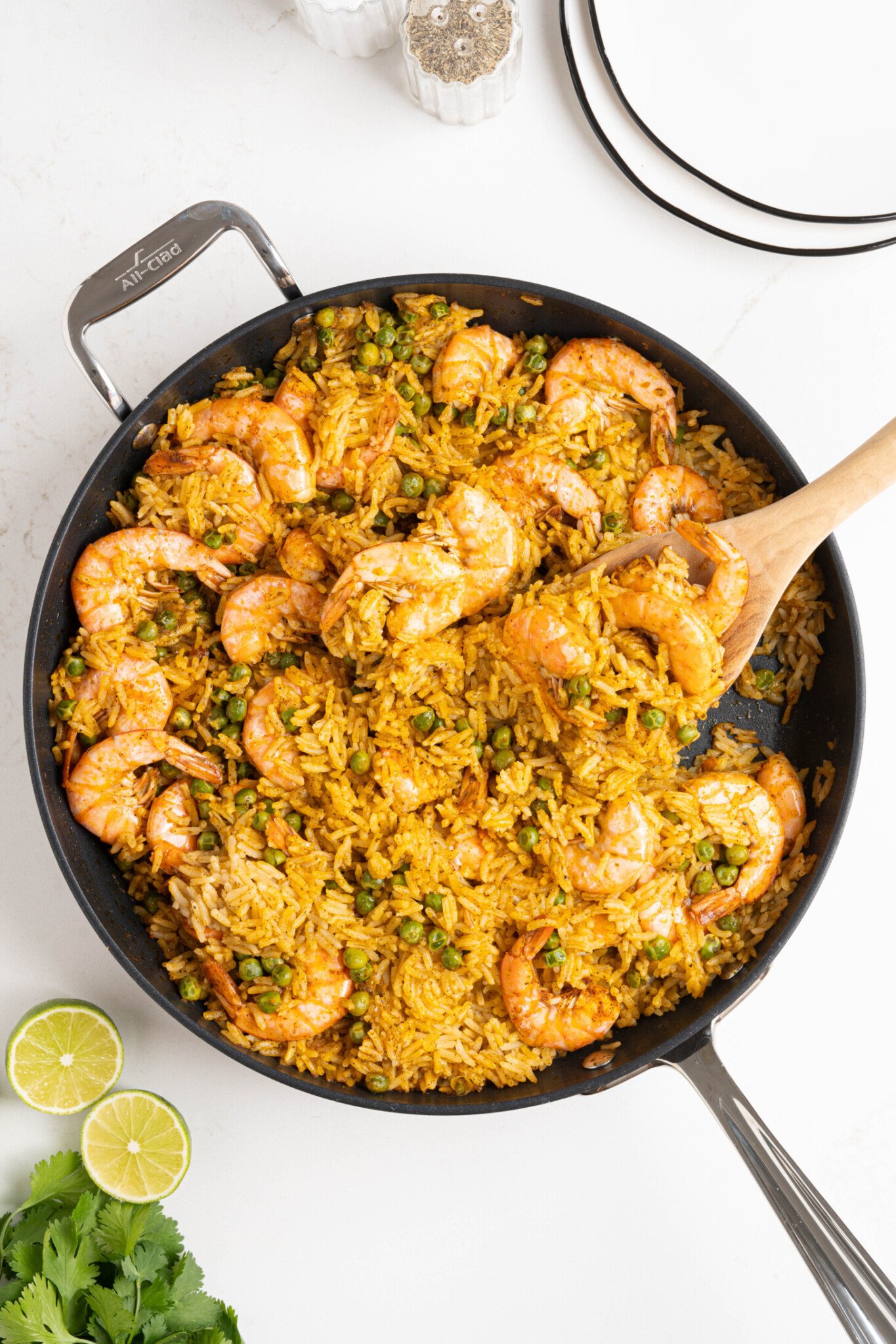 Puerto Rican Arroz con Camarones (Rice with Shrimp) | Salima's Kitchen