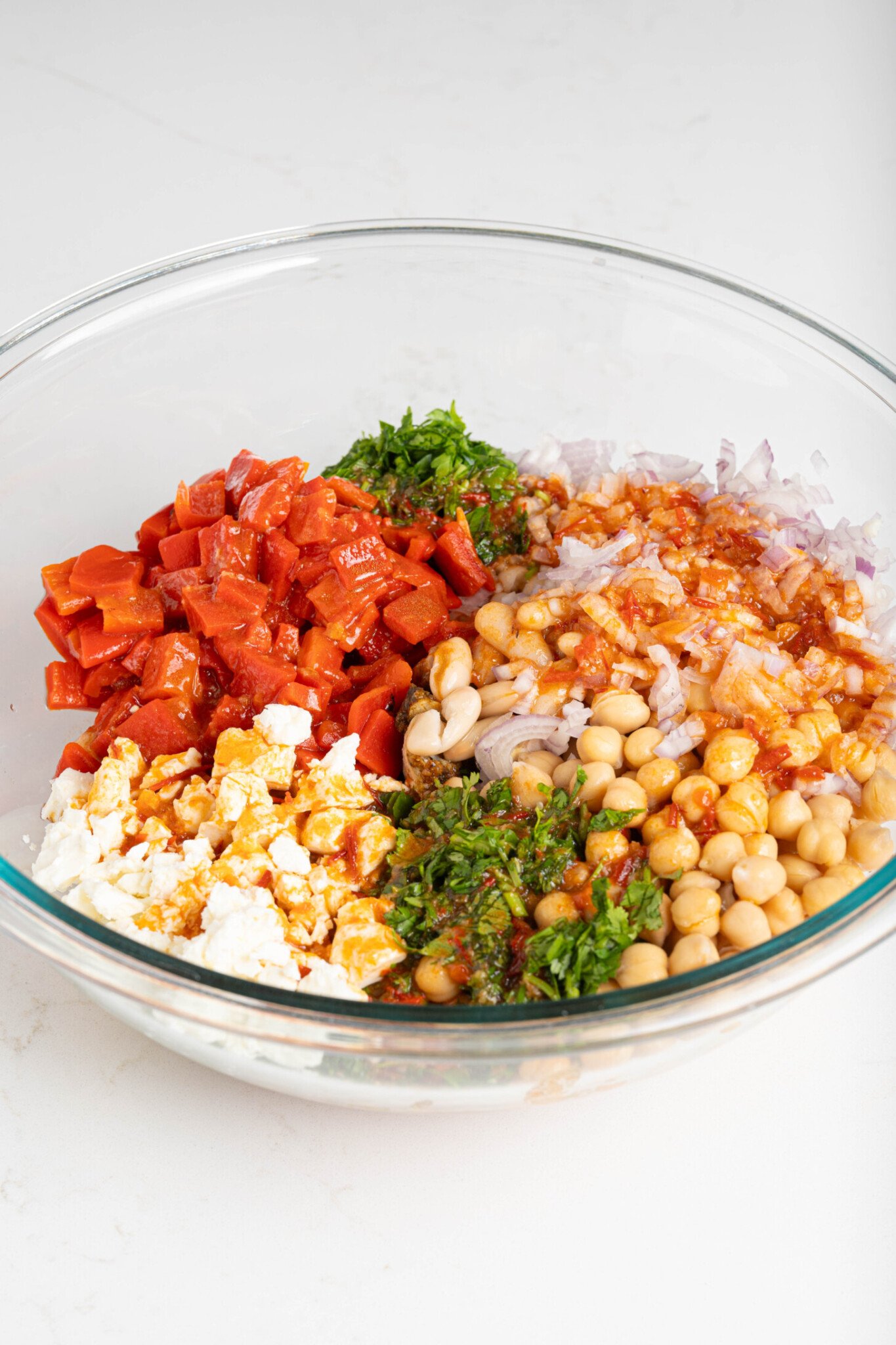 Dense Bean Salad with Roasted Chicken | Salima's Kitchen