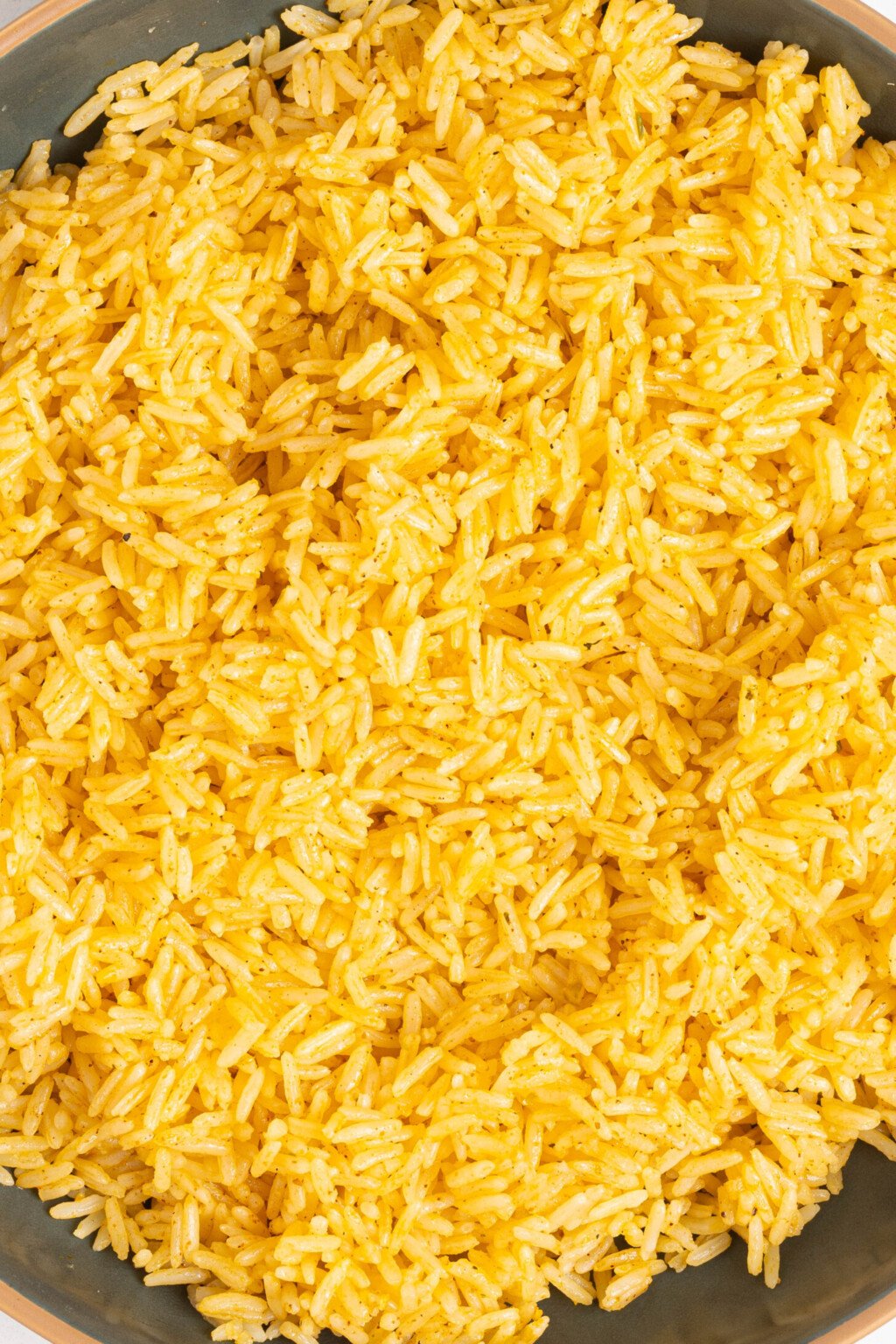 Fresh & Fluffy Arroz Amarillo (30-Minute Yellow Rice) | Salima's Kitchen