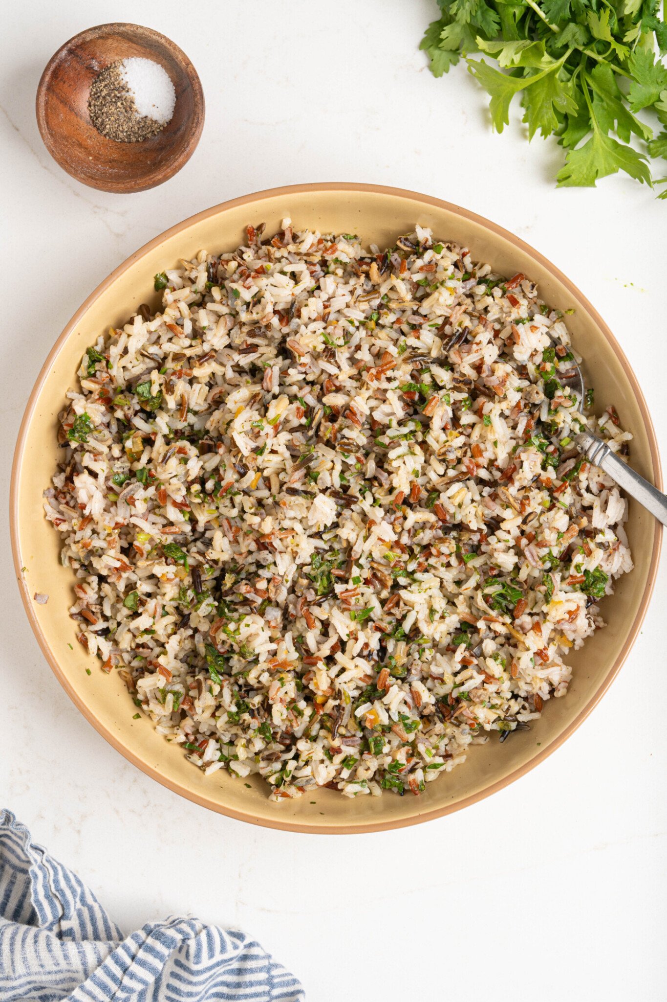 Moroccan Style Wild Rice Pilaf with Lemon | Salima's Kitchen