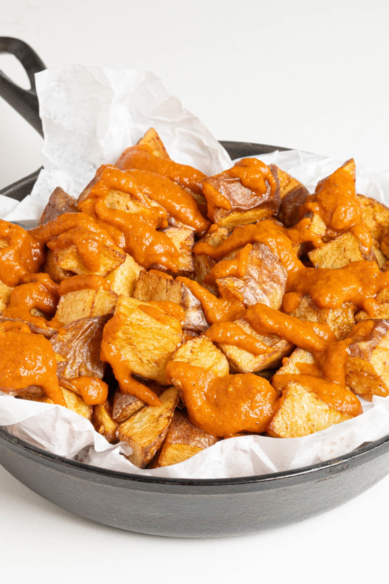 Patatas Bravas (Spicy Spanish Potatoes) | Salima's Kitchen