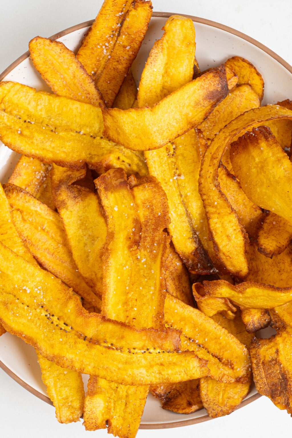 Crunchy Deep Fried Plantain Chips | Salima's Kitchen