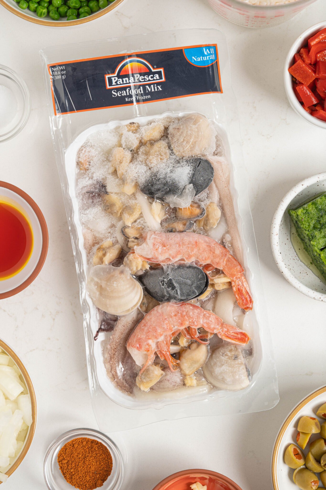 Arroz Con Mariscos (Puerto Rican Seafood Rice) | Salima's Kitchen