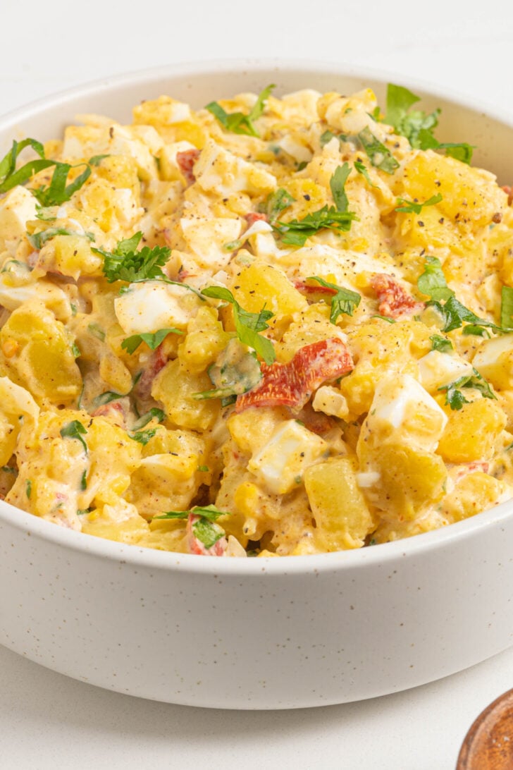 Puerto Rican-Style Potato Salad (Ensalada de Papa) | Salima's Kitchen